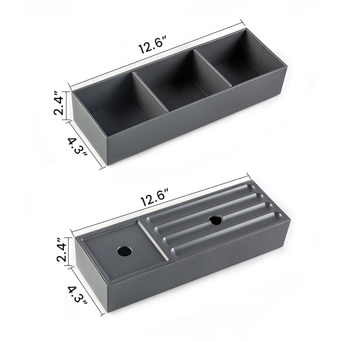 Modern Rectangular Storage Boxes for Bathroom Vanity: Enhance Your Spa ...